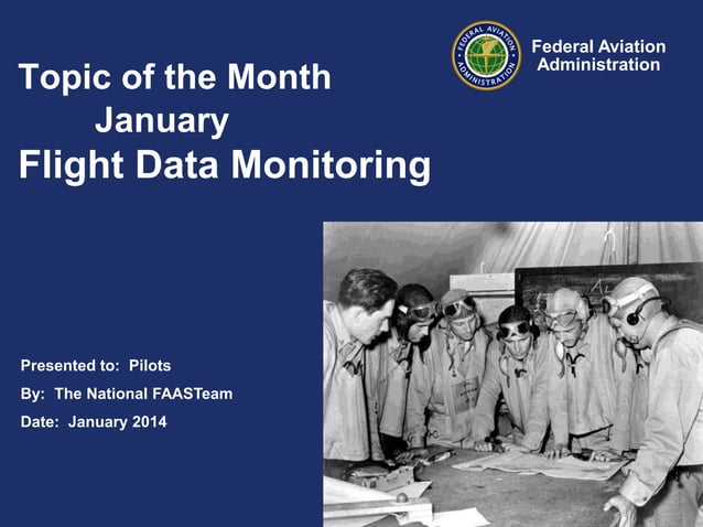 Topic of the Month (14-01): Flight Data Monitoring | PPTX