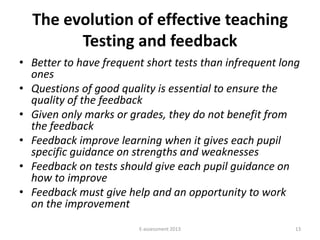 Assessment in Education: Principles, Policy & Practice | PPT