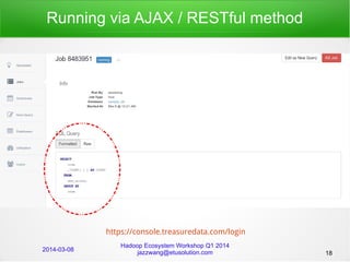Introduction to TreasureData Cloud | PPT