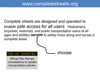 14 04-09 complete streets overview | PDF