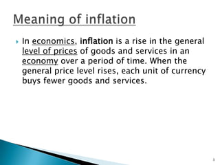inflation,types | PPTX