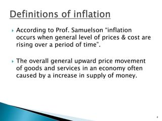 inflation,types | PPTX