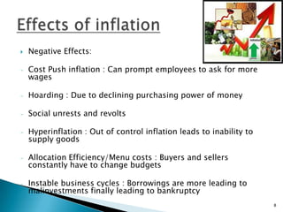 inflation,types | PPTX