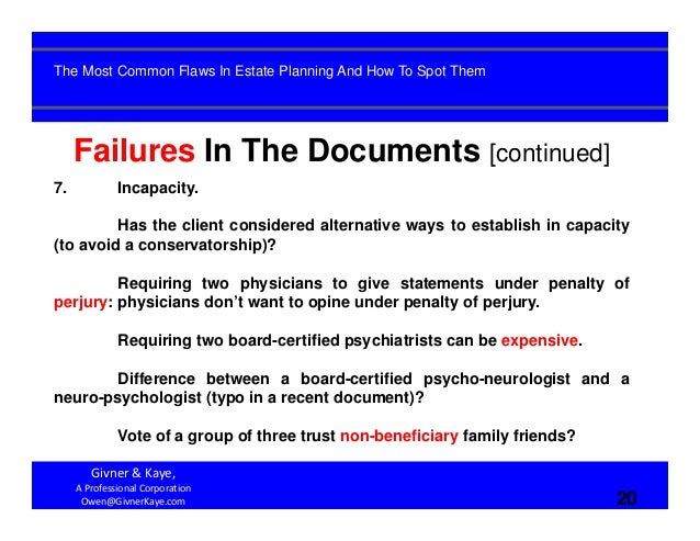 14 05-17 the most common flaws in estate planning