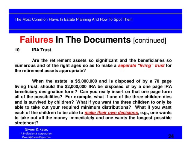 14 05-17 the most common flaws in estate planning