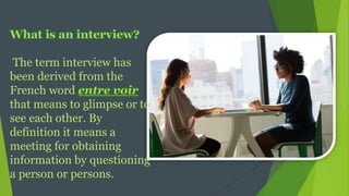 14 05-20 job interview | PPT