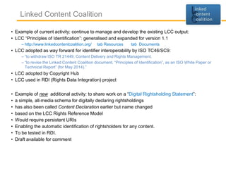 Linked Content Coalition | PPT