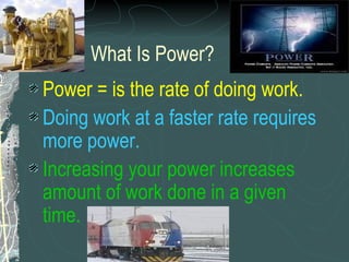 14 1 Work And Power | PPT