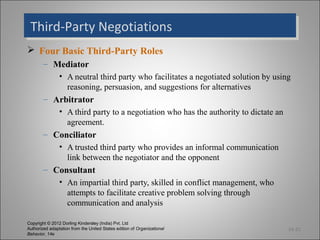 conflict and negotiation | PPT