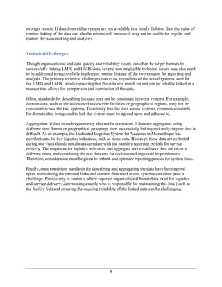 Considerations for the integration of HMIS and LMIS | PDF