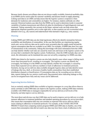 Considerations for the integration of HMIS and LMIS | PDF