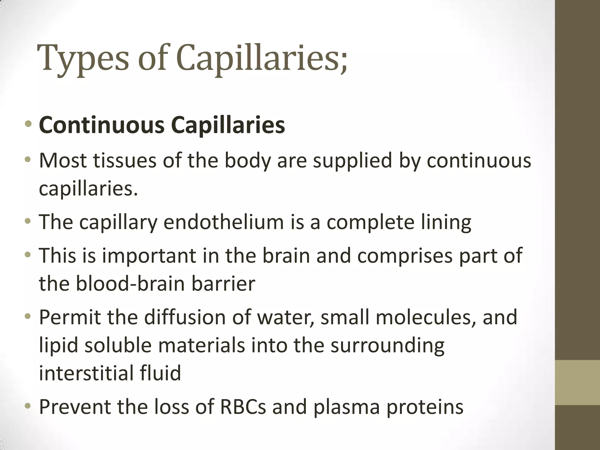 14.structure & functions of capillaries, venules and veins | PPTX