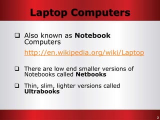 14. Laptops, Notebooks + | PPT