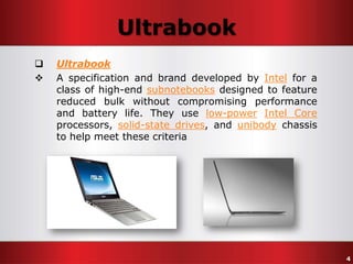 14. Laptops, Notebooks + | PPT
