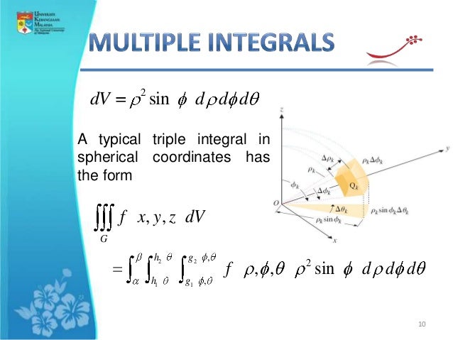14 6 Triple Integrals In Cylindrical And Spherical Coordinates