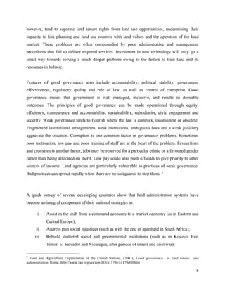 Land administration in Malaysia | PDF