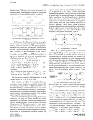 An Application of Second Generation Wavelets for Image Denoising using Dual Tree Complex Wavelet ...