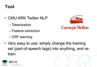 ISCRAM 2013: Extracting Information Nuggets from Disaster-Related Messages in Social Media | PPTX