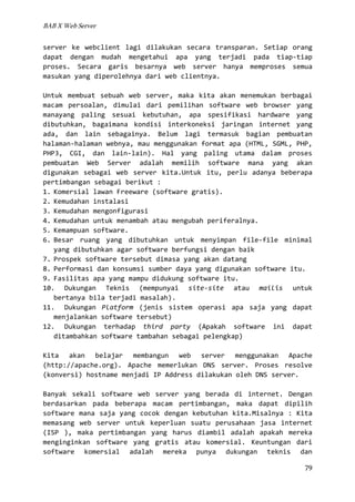 konfigurasi web server | PDF