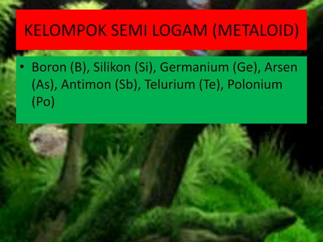 14. logam dan non logam | PPTX