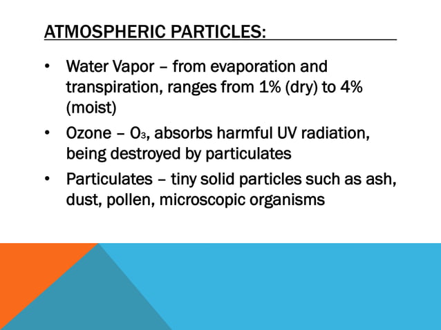 14. atmosphere notes | PPT