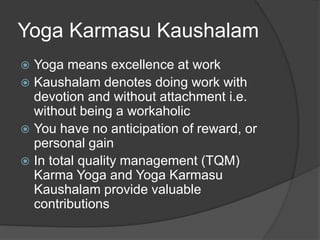 BASIC PRINCIPLES OF MANAGEMENT AS PER ANCIENT INDIAN WISDOM | PPT