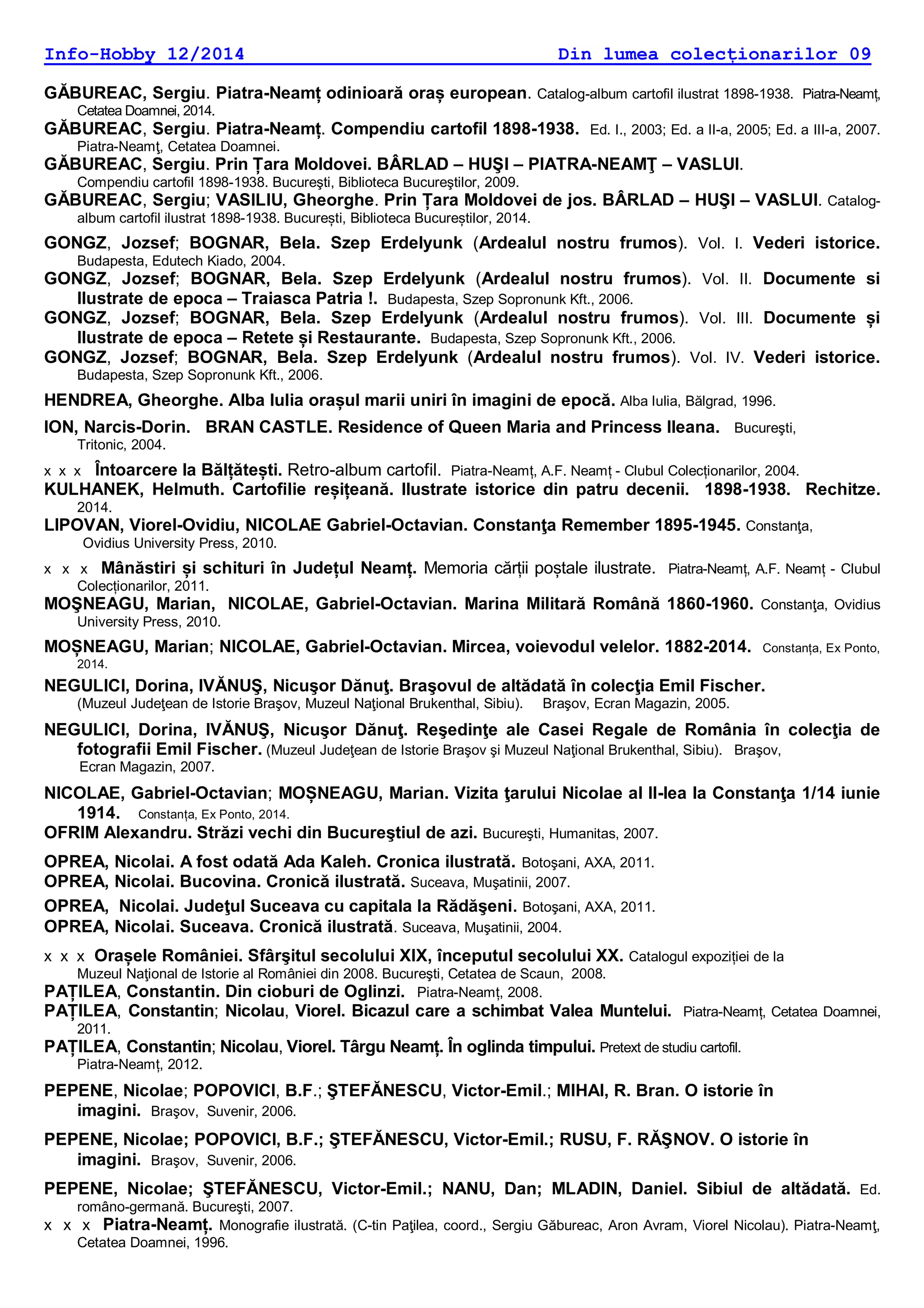 Din lumea colectionarilor | PDF