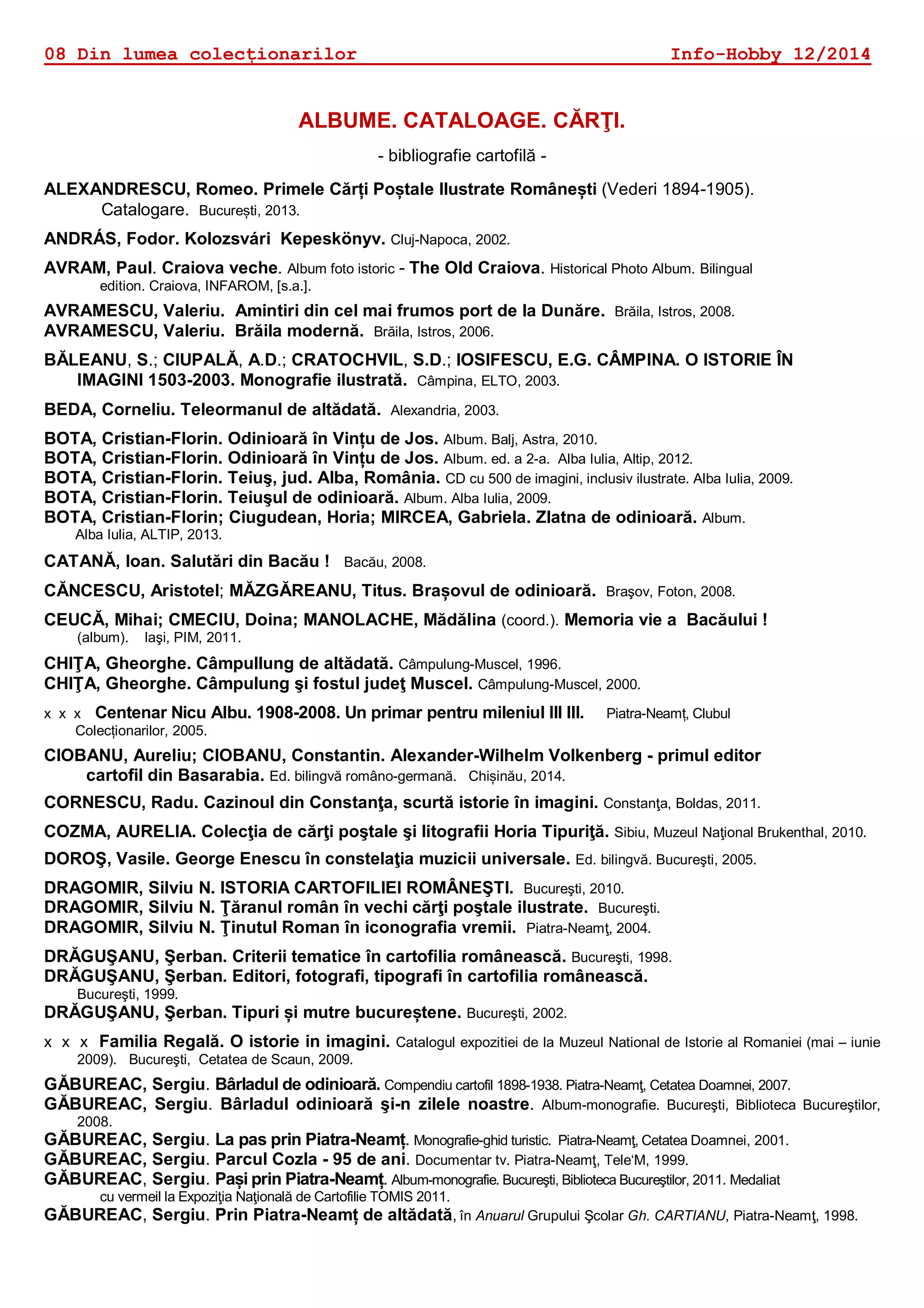 Din lumea colectionarilor | PDF