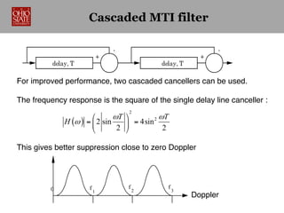 14. doppler radar and mti 2014 | PDF