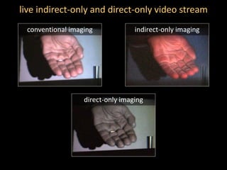 3D Shape and Indirect Appearance by Structured Light Transport | PPTX