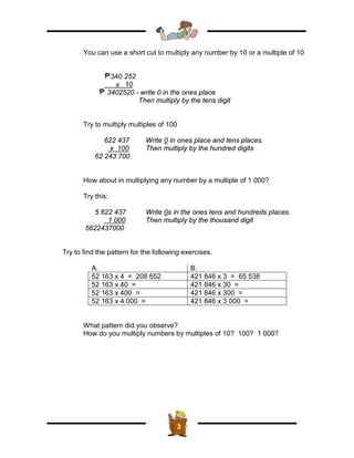 multiplication of 5 or more digit factors by multiples of 10, 100 and 1 ...