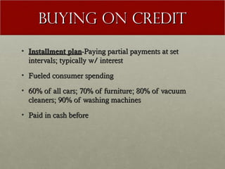 The 1920s Economic Boom | PPT