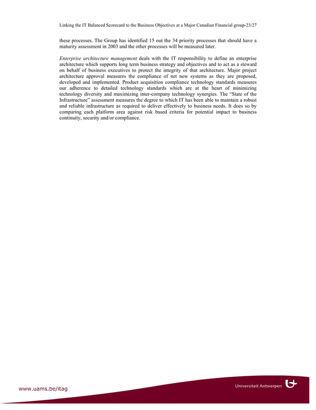 14.balanced scorecard-case-study | PDF | IT and Internet Support | Internet