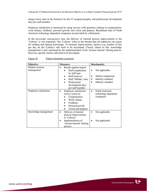 14.balanced scorecard-case-study | PDF | IT and Internet Support | Internet