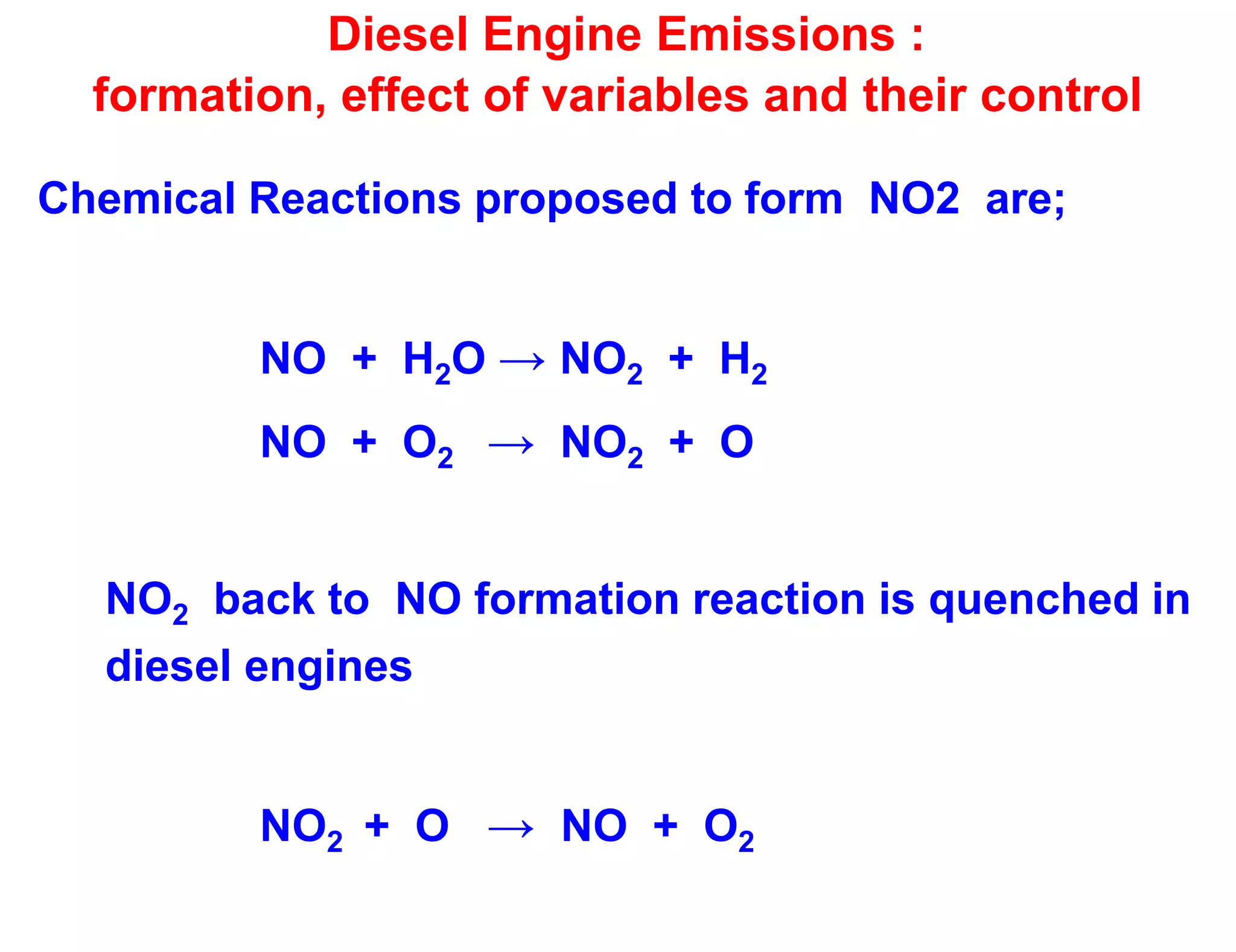 CI Engine Emission | PDF