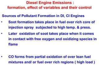 CI Engine Emission | PDF