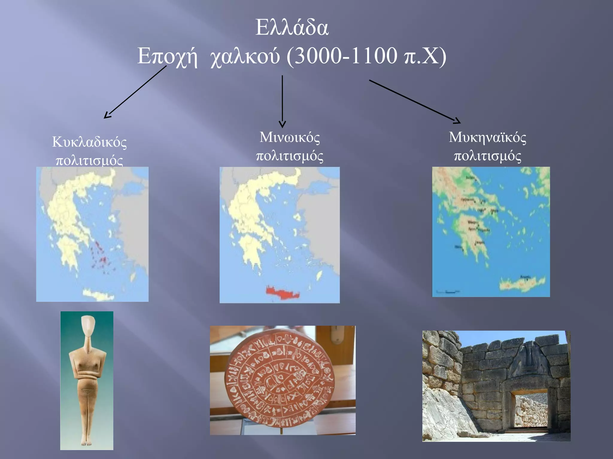 Ελλαδικός και Μυκηναϊκός Πολιτισμός | PPT