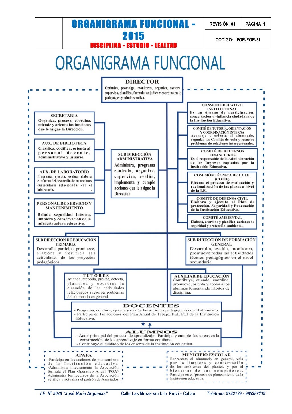 14. organigrama funcional