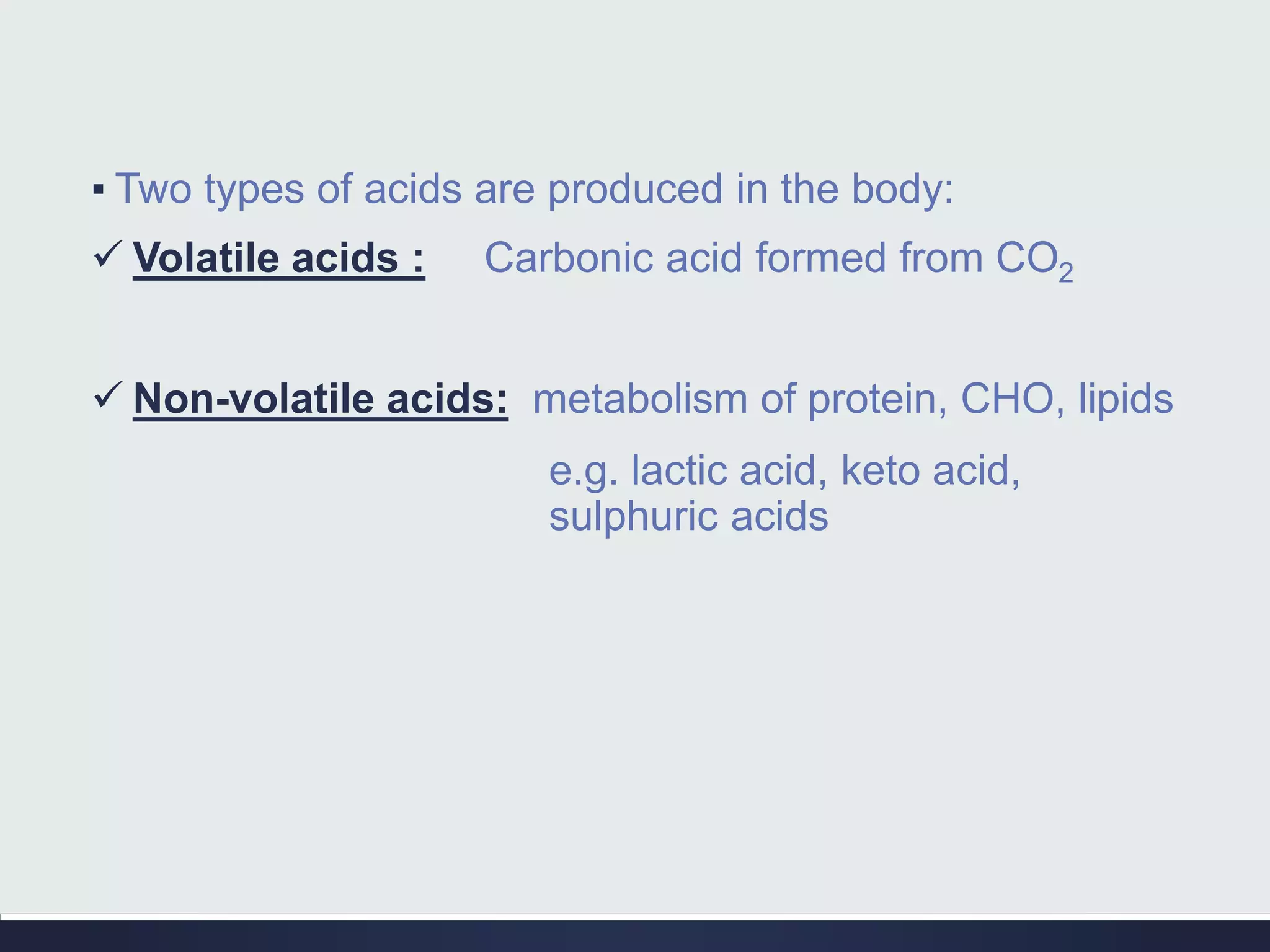 Acid Base Balance | PPSX