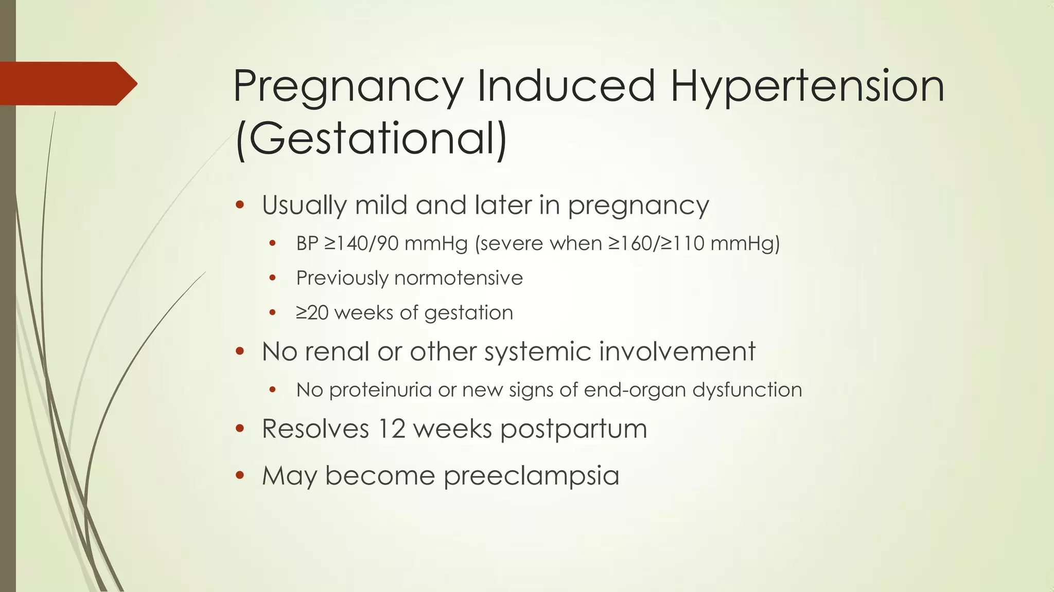 Gestational hypertension | PDF