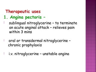 14.antianginal drugs | PPT