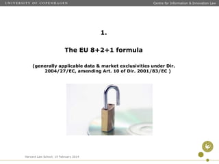 Timo Minssen, "Regulatory exclusivities for pharmaceutical innovation ...
