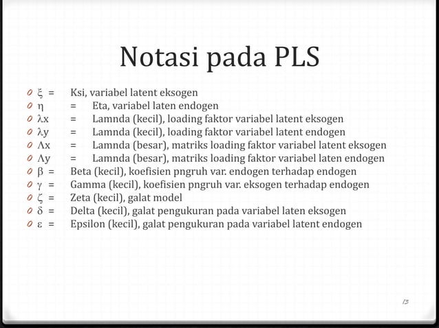 metode alternatif PLS | PDF