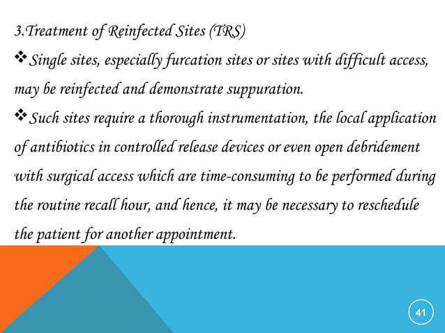 Supportive periodontal therapy , SPT | PPT | Physical Therapy | Wellness