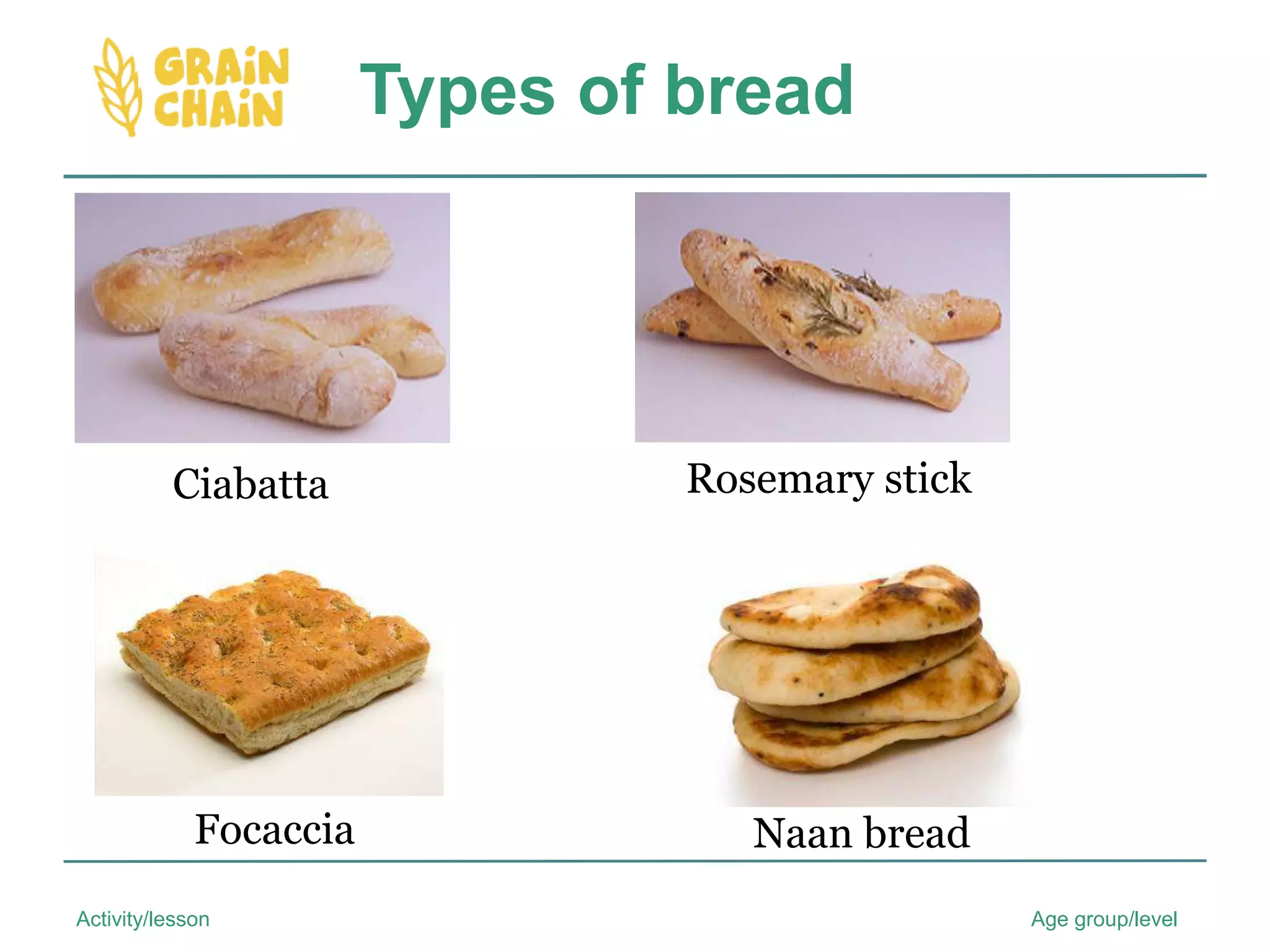 14-16 Types of bread presentation.pptx | Desserts and Baking | Food & Drink