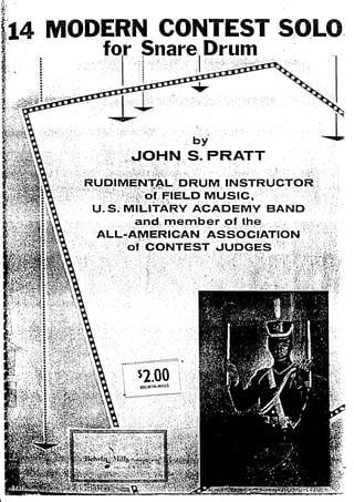 14.modern.contest.solo.for.snare.drum john.s.pratt | PDF