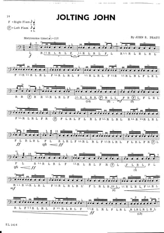14.modern.contest.solo.for.snare.drum john.s.pratt | PDF
