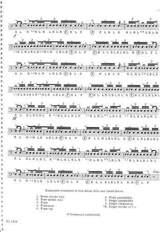 14.modern.contest.solo.for.snare.drum john.s.pratt | PDF
