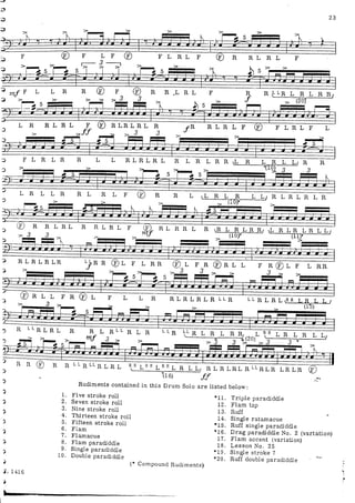 14.modern.contest.solo.for.snare.drum john.s.pratt | PDF
