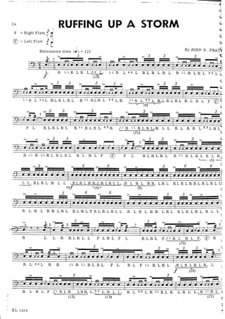 14.modern.contest.solo.for.snare.drum john.s.pratt | PDF